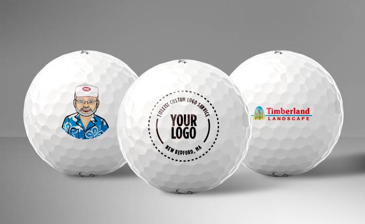 Custom Logo Golf Balls | Upload Your Logo | Titleist